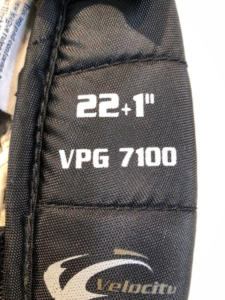 Used 22" Vaughn Velocity V4 Goalie Leg Pads | SidelineSwap | Buy and ...