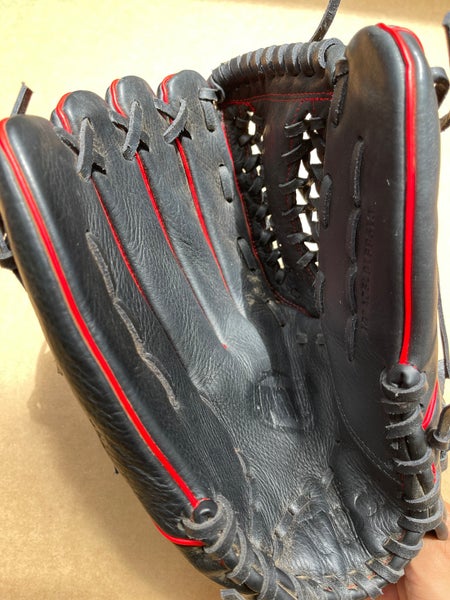 Used Wilson Uproar Left Hand Throw Outfield Baseball Glove 13 ...