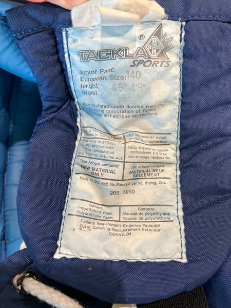 Junior Tackla Hockey Pants Size 140 | SidelineSwap | Buy and Sell on ...