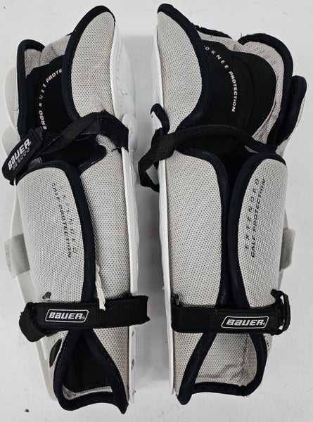 BAUER 6000 SR SHIN GUARDS PADS 15" USED(10916) | SidelineSwap | Buy and ...