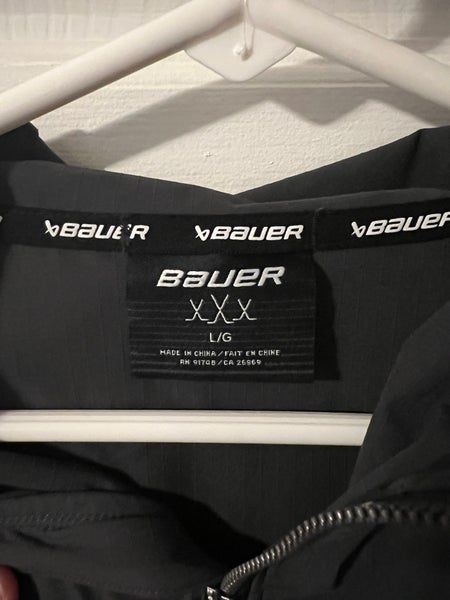 First line Bauer Windbreaker Gray | SidelineSwap | Buy and Sell on ...
