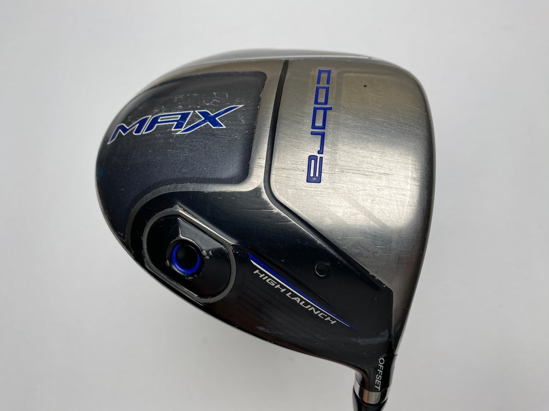 Cobra MAX Driver * Matrix White Tie X4 55g Light Graphite +2'' RH Midsize Grip | SidelineSwap