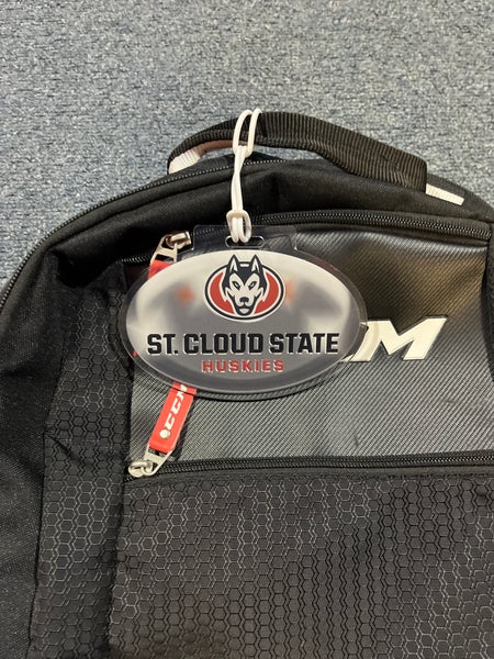 Lightly Used Black St. Cloud State Hockey Teeam Issued CCM Backpack ...