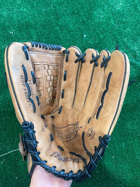 Used Mizuno Supreme Right Hand Throw Softball Glove 14" | SidelineSwap ...
