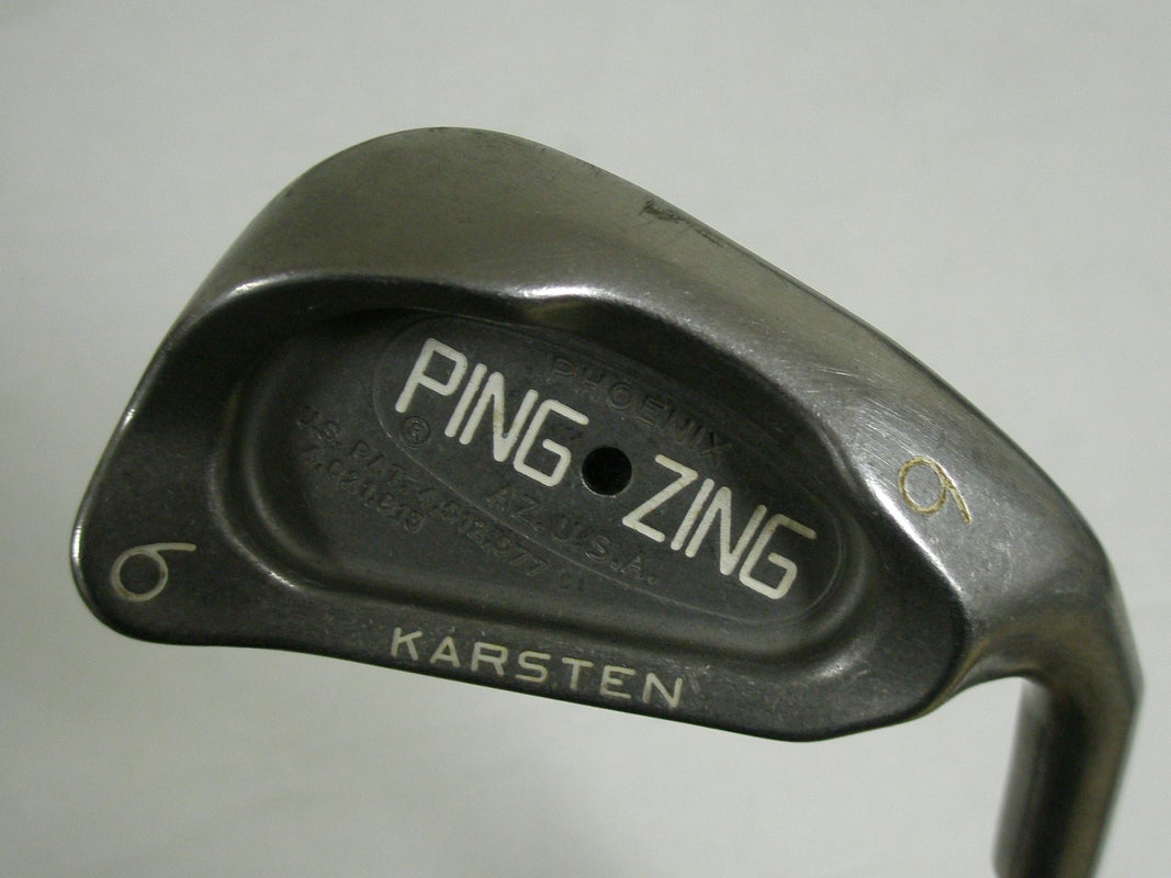 Ping Zing 4 iron Blue Dot (Steel JZ Stiff) 4i Karsten Golf Club ...