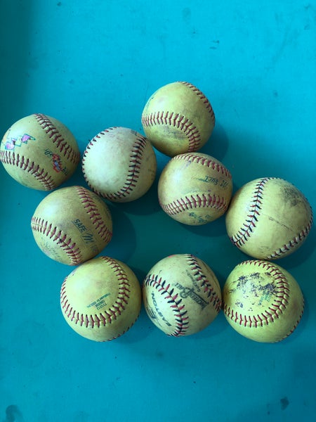 Used Mixed Softball 9 Pack (SOFT TOUCH TRAINING BALLS) | SidelineSwap ...