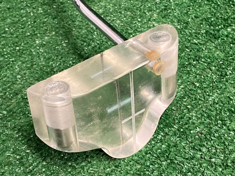 Clearview Acrylic See-Through Clear Alignment Putter RH 34" Steel NEW ...