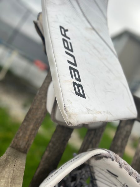 Bauer s29 regular Goalie Blocker | SidelineSwap | Buy and Sell on ...