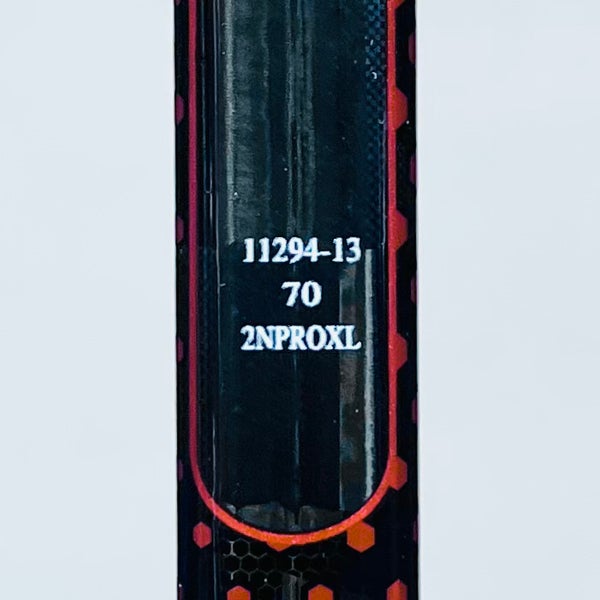 New 2 Pack Custom Red Bauer Nexus GEO (2N Pro XL Build) Hockey Stick-LH ...