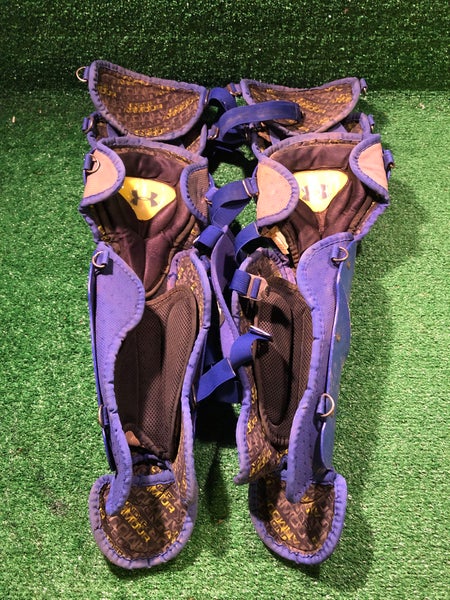 Blue Under Armour UALG3-SRP 17" Catcher's Shin Guards | SidelineSwap ...