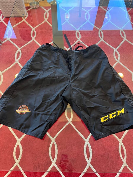 Vancouver Canucks Game Used CCM Pant Shell Large | SidelineSwap | Buy ...