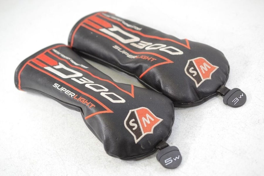Wilson D300 3, 5 Fairway Wood Set RH Regular Flex Speed RULZ Graphite ...