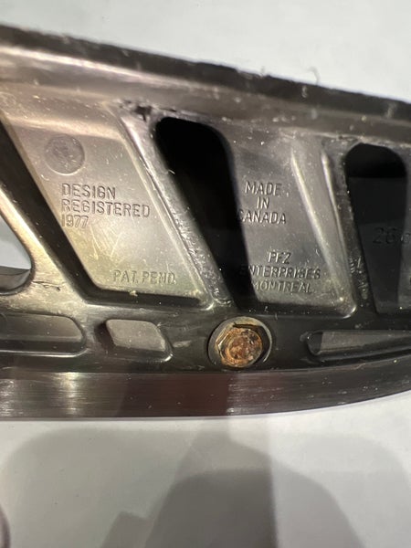 Black Original Generation Perfecta Skate Blades & Holder | SidelineSwap ...