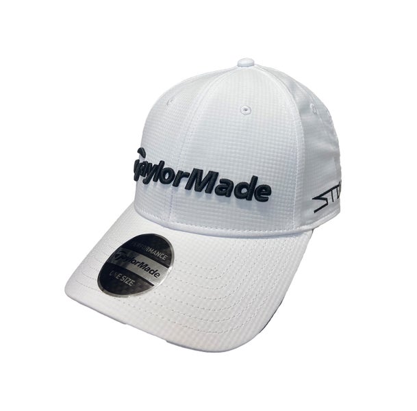NEW TaylorMade Tour Radar TP5/Stealth 2 White Adjustable Golf Hat/Cap ...