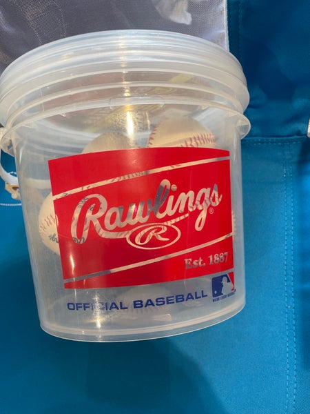 Used Rawlings Ball Bucket (5 balls) | SidelineSwap | Buy and Sell on ...