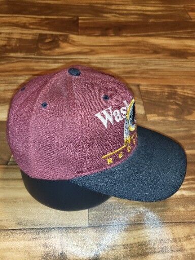 Vintage Rare Washington Redskins NFL Sports Eastport 100% Wool Hat Cap ...