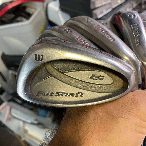 Wilson Fat shaft golf iron set 7 pc in right handed | SidelineSwap ...