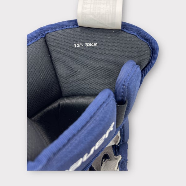 Pro Stock 13” Bauer 4-Roll Pro Hockey Gloves Pittsburgh Penguins Dupuis ...