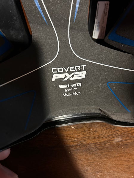 Used Charlotte Checkers Small Warrior Pro Stock Covert PX2 Helmet ...