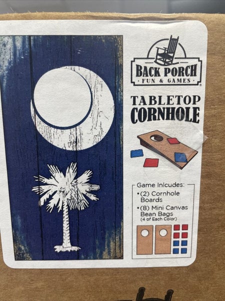 BRAND NEW BACK PORCH FUN & GAMES TABLE TOP CORNHOLE | SidelineSwap ...