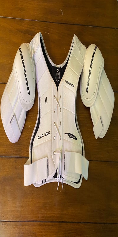 Senior Used Extra Large Sher-Wood Classic 5030 Shoulder Pads | SidelineSwap