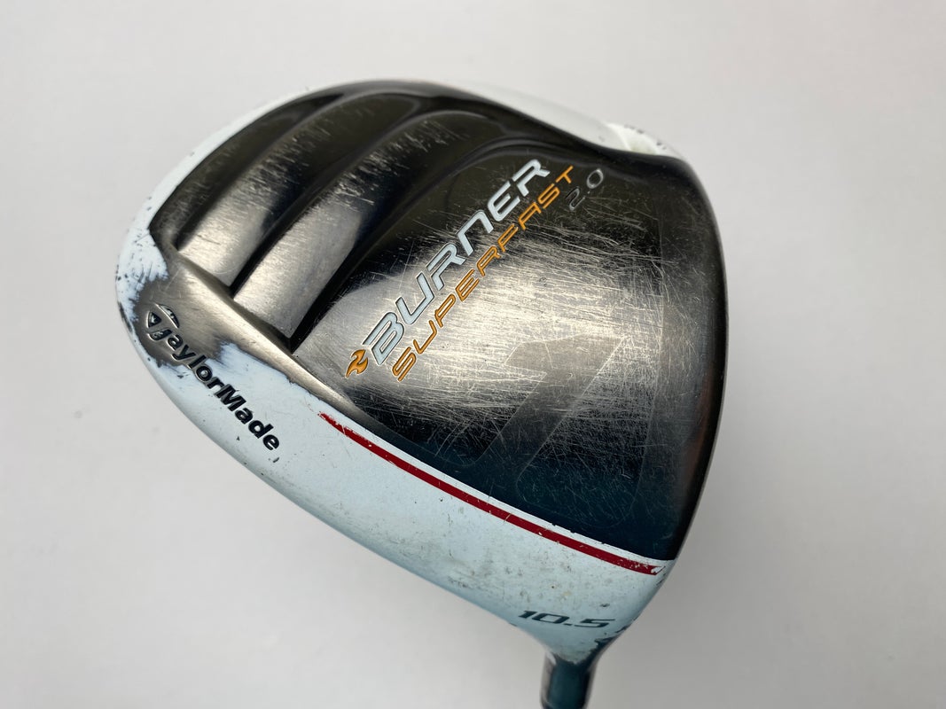 Taylormade Burner Superfast 2.0 Driver 10.5* REAX 4.8 Senior RH Midsize ...
