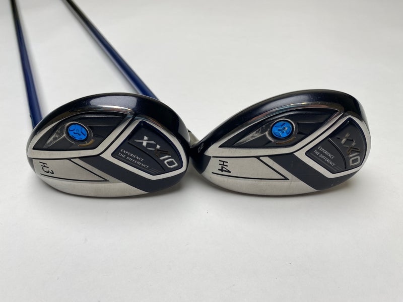 XXIO Eleven 3 & 4 Hybrid Set 18* 20* MP1100 Flex 3223 43g Regular ...