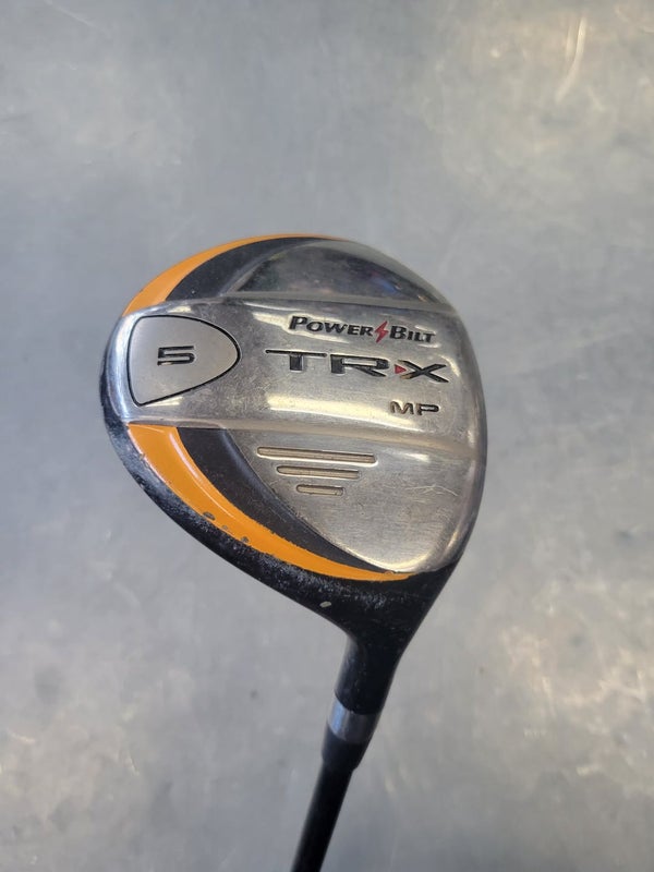 Used Powerbilt Tps Quad 5 Wood Uniflex Steel Shaft Fairway Woods ...