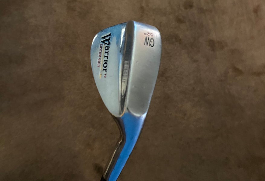 Used Men's Warrior Right Handed Warrior Custom Golf Wedge Regular Flex ...