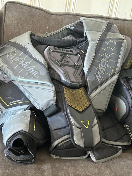 Used Medium Bauer Mach Goalie Chest Protector | SidelineSwap | Buy and ...