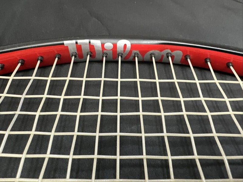Wilson Pro Staff ROK Tennis Racquet - Red/black | SidelineSwap | Buy ...