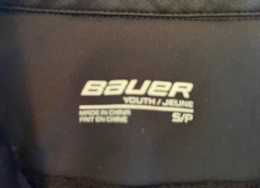 Bauer Short Vapor Team Pique Polo - YOUTH Pittsburgh Penguins Lil 66ers ...