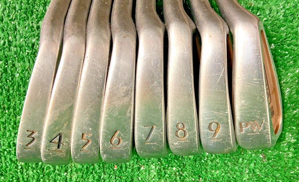 Dynacraft Copperhead II Iron Set 3-PW Men's RH Plus 0.5" Regular Steel ...