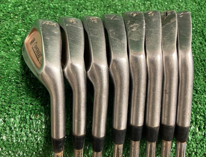 Dynacraft Copperhead II Iron Set 3-PW Men's RH Plus 0.5" Regular Steel ...