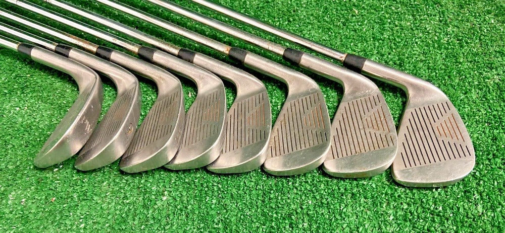 Dynacraft Copperhead II Iron Set 3-PW Men's RH Plus 0.5" Regular Steel ...
