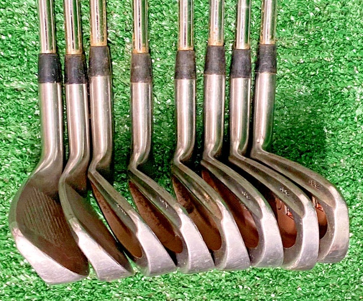 Dynacraft Copperhead II Iron Set 3-PW Men's RH Plus 0.5" Regular Steel ...