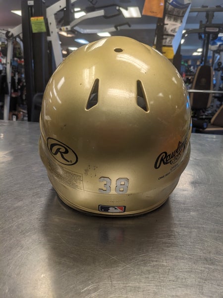 Rawlings Used Gold Batting Helmet | SidelineSwap | Buy and Sell on ...