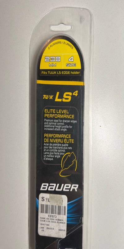1 SET of Bauer Tuuk Lightspeed 3 Edge LS3 Steel Runners 9750 | SidelineSwap