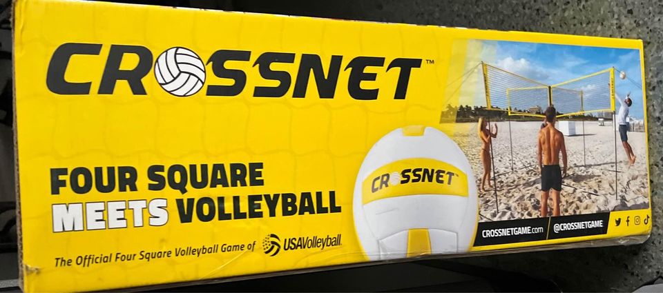 New in Box Crossnet Volleyball Game | SidelineSwap