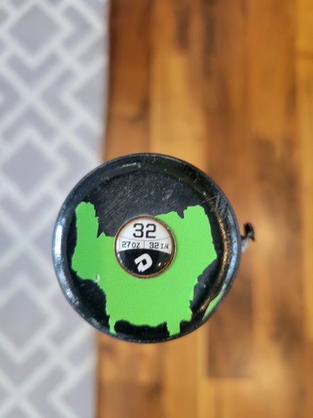 Used USSSA Certified 2017 DeMarini Composite Green CF Zen Bat (-5) 27 ...