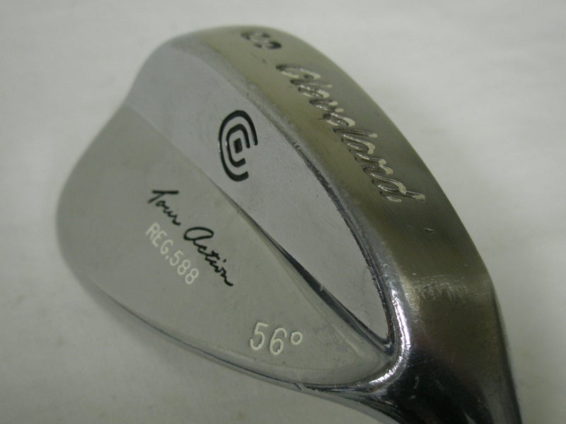 Cleveland Reg 588 Chrome Sand Wedge 56* (Steel True Temper) SW Golf ...