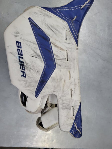 Used Bauer One90 Full Right Goalie Blockers | SidelineSwap | Buy and ...
