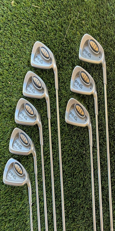 Used Men's Ping i3 O-size Right Iron Set Regular Steel | SidelineSwap