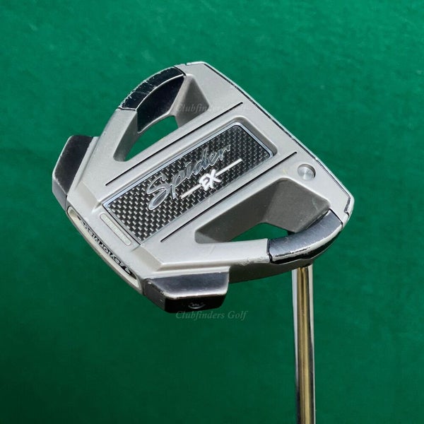 TaylorMade Spider EX Platinum/White 35" Flow-Neck Putter Golf Club W/HC ...