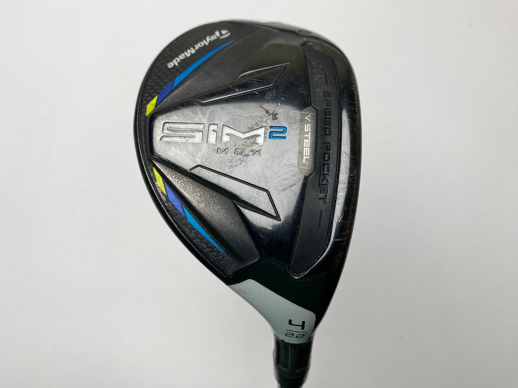 Taylormade SIM2 MAX Rescue 4 Hybrid 22* Fujikura Ventus Blue 6R Regular RH | SidelineSwap