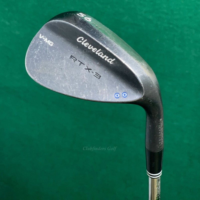 Cleveland RTX-3 V-FG Black Satin 56-14 56° Sand Wedge Dynamic Gold ...
