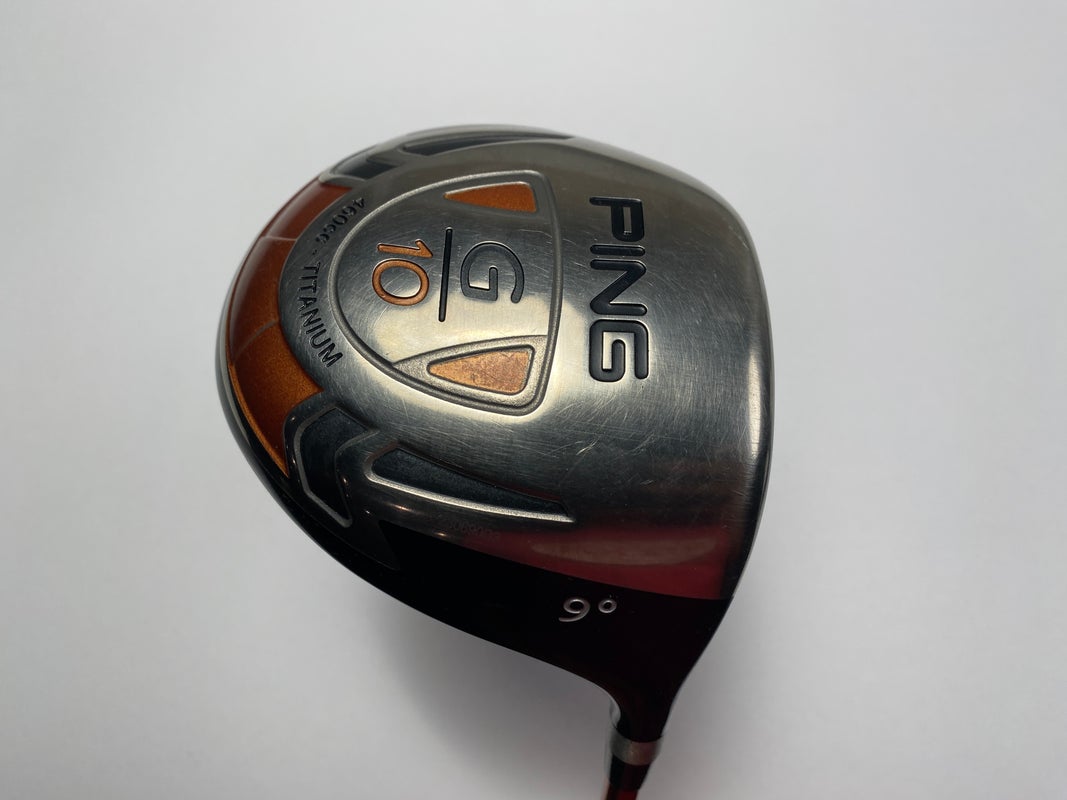 Ping G10 460cc Titanium 9° Driver Factory TFC 129 D Graphite Stiff ...