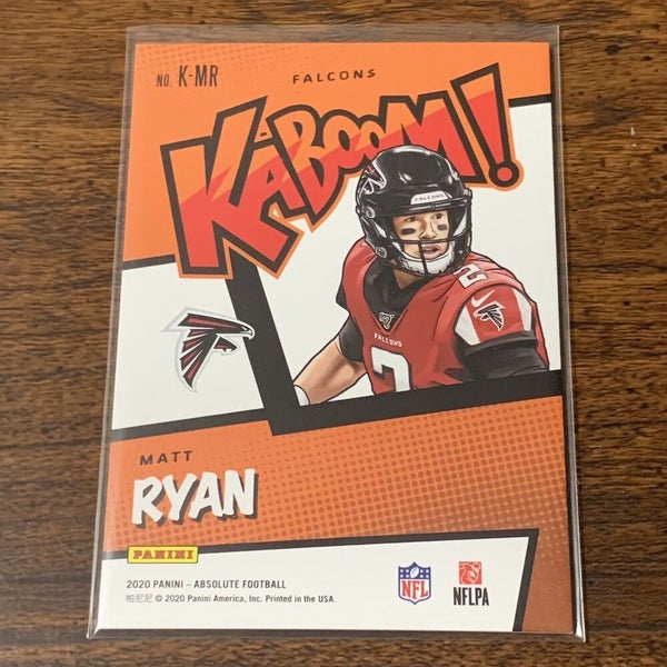 Matt Ryan Atlanta Falcons 2020 Panini Absolute Kaboom NFL Football Card ...