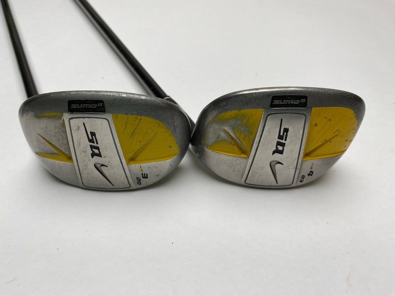Nike Sasquatch Sumo 2 3&4 Hybrid Set 20* 23* Mitsubishi Rayon Diamana ...