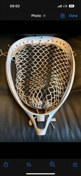 Used STX Eclipse Goalie Head W/ Stryker Mesh | SidelineSwap | Buy and Sell on SidelineSwap